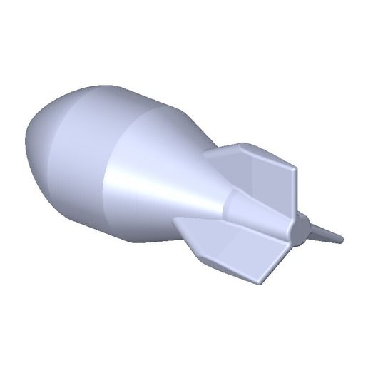 🥔 Vortex, aerodynamic potato cannon projectile・ STL File for 3D ...