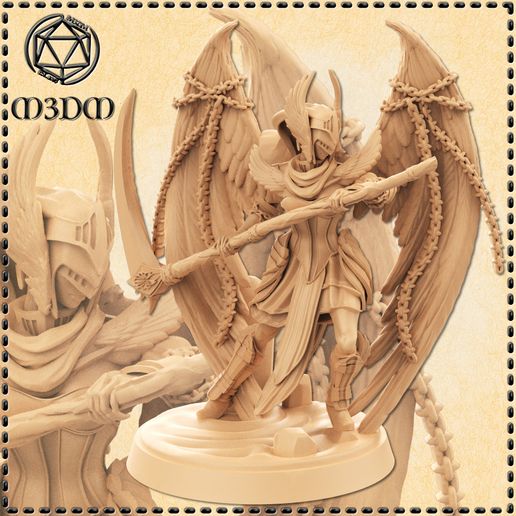 🎲 Fallen Valkyrie (Action)・ STL File for 3D printing・Cults