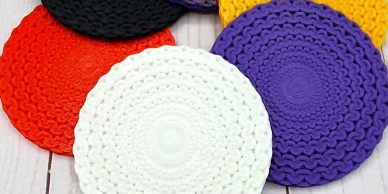 knit texture 3d print