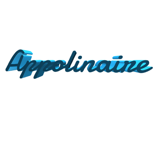 STL file Appolinaire 👦 ・3D print model to download・Cults