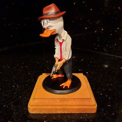 3D printable Duck detective with a gun・Cults