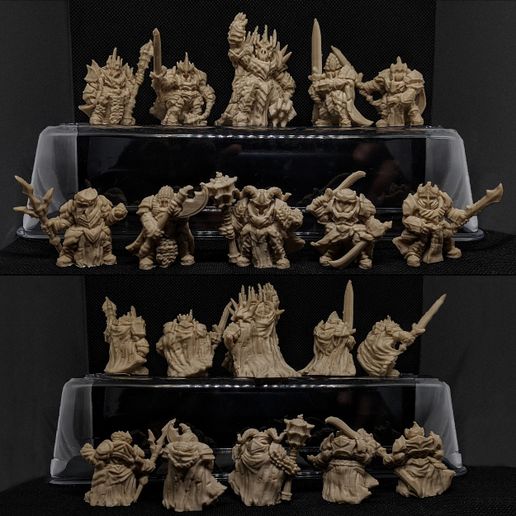 🆓 Abyssal Wraith - 10mm [SUPPORT FREE]・3D Print with the Bambu Lab A1 ...