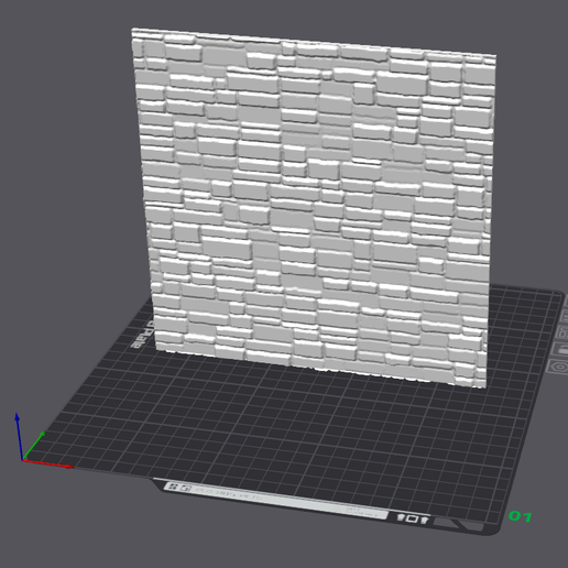 🪨 Faux Stone Tileable Wall Texture Decoration・ STL File for 3D printing ...