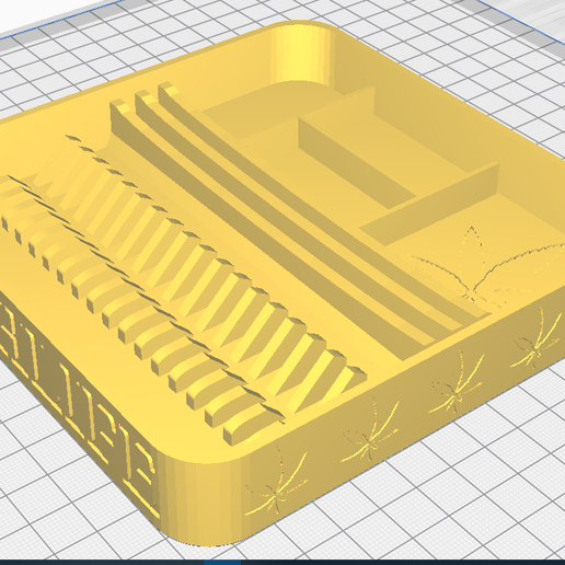 STL file Rolling tray 🚬 ・3D print object to download・Cults