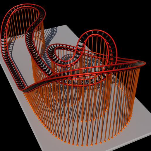 🎢 rollercoaster・ STL File for 3D printing・Cults