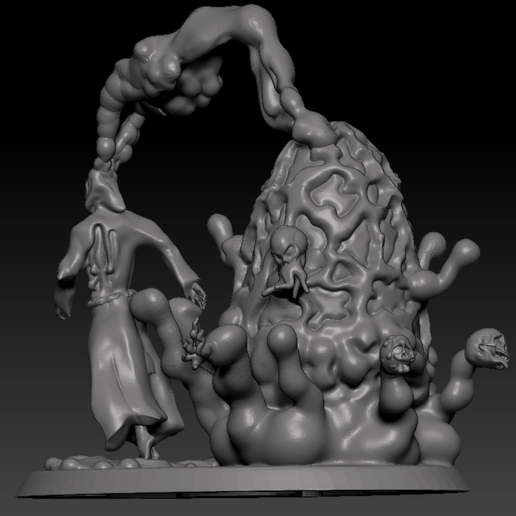 STL file D&D Oblex Elder 🎲 ・3D print design to download・Cults