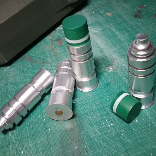 🎭 Aliens - Colonial Marine M40 Grenade・Free STL File for 3D printing・Cults