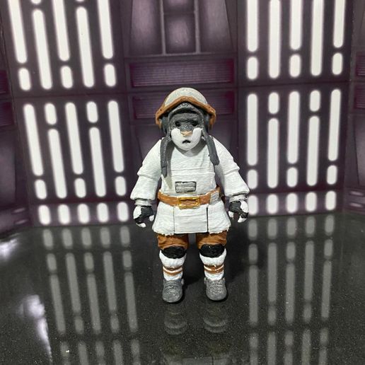⭐ Bazil star wars the acolyte vintage toy・ STL File for 3D printing・Cults