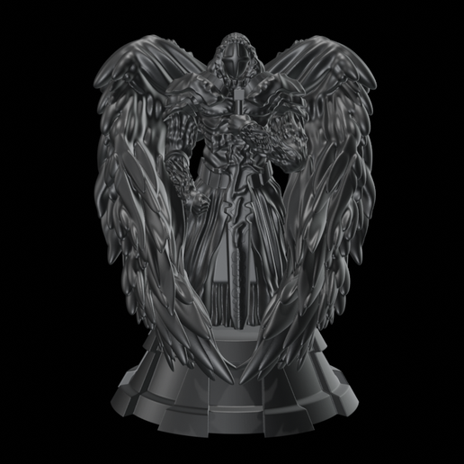 STL file Angel - Angelic Warrior V2 by STF_CSC 👼 ・Design to download ...