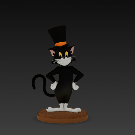 🎨 Tom and Jerry - BUTCH・ STL File for 3D printing・Cults