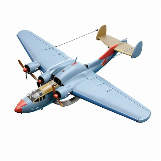 arquivo STL Dornier Do 24 - STL Printable ️ ・Design para download e ...