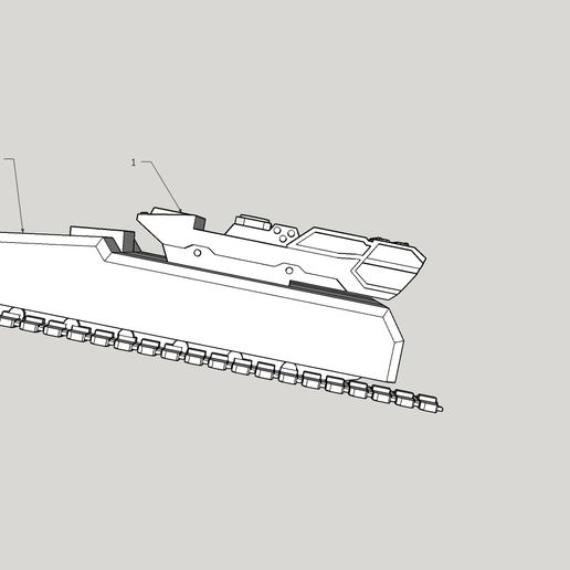 🪖 tank legs for 1/144 scale models・Free STL File for ・Cults