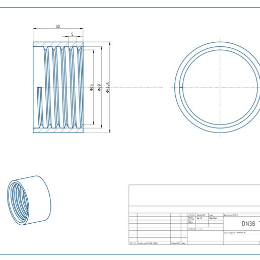 Free STL file DN38 TESTER 🧑‍🔧 ・3D print design to download・Cults