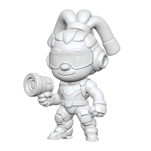 🧸 Overwatch 2 Lucio - Chibi Cute toyart・ 3D File for 3D printing・Cults