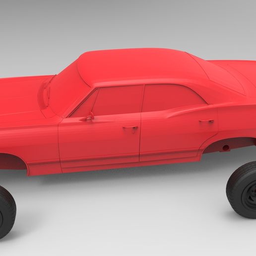 🚙 STL CHEVROLET IMPALA 1967 DEAN WINCHESTER SUPERNATURAL・ STL File for ...
