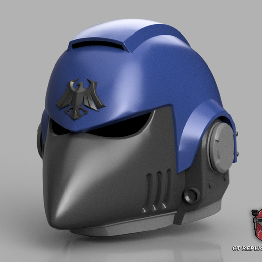 🐦 Beakie Corvus Raven Guard Primaris Astarters Marine SM2 Helmet MK X ...