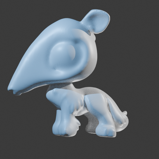 🐕 Borzoi LPS littlest pet shop dog・Free STL File for 3D printing・Cults
