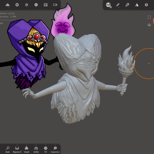 STL file Zelda, Meg the Poe Sister 🎨 ・3D print design to download・Cults
