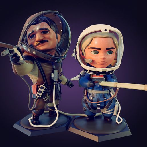 🎨 Prospect Ezra and Cee fan art・Free STL File for ・Cults