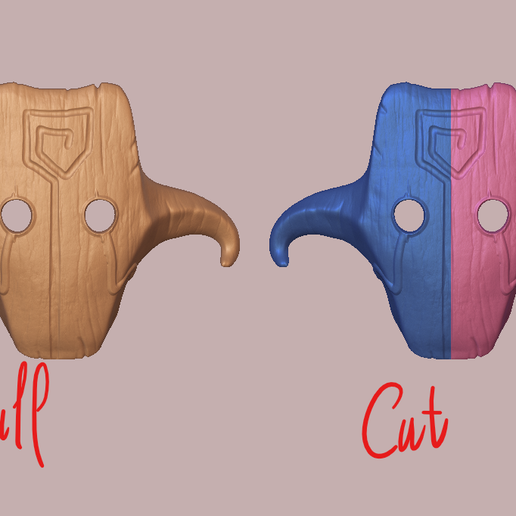 🪖 Juggernaut Dota Mask - cosplay helmet・ STL File for 3D printing・Cults