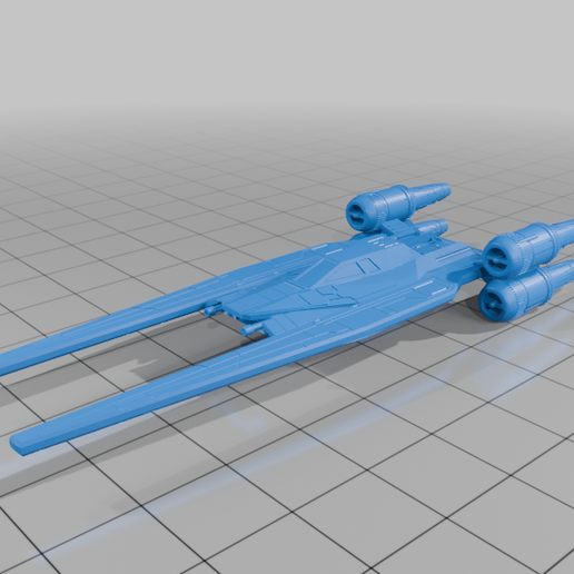 🚀 U-Wing for X-Wing TMG・Free 3D File for ・Cults
