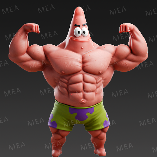 patrick png 3d