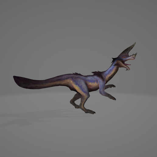STL file MONSTER HUNTER GREAT BAGGI 👹 (OBJ)・Model to download and 3D ...