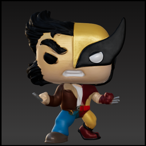 Free STL file Wolverine funko pop 👾 ・Design to download and 3D print・Cults