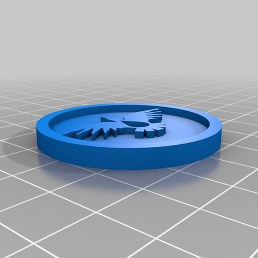 🛰 40k Tokens - Space Marines Series 1 - 40mm x 4mm・Free STL File for ・Cults