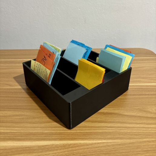 📦 Leitner method box : Leitner method box・ STL File for 3D printing・Cults