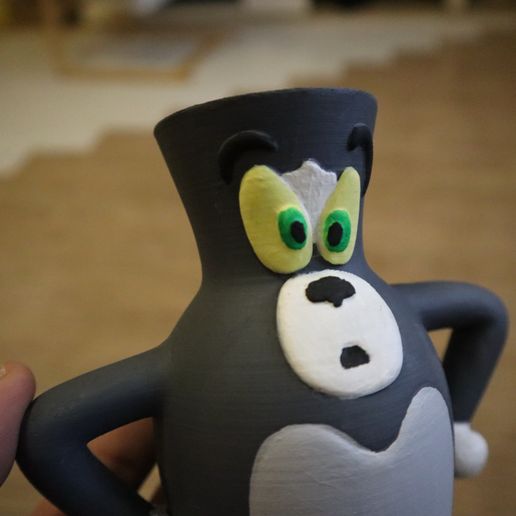🏺 tom vase・ STL File for 3D printing・Cults