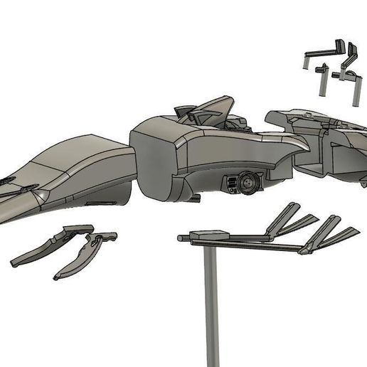 ⭐ Star wars Pod raceer aldar_beedo・ 3D File for 3D printing・Cults