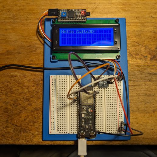 Archivo 3D gratis ESP32 S3 DEVKIT SOPORTE PARA PROTOBOARD 🔌 ・Modelo ...