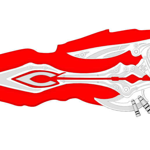 3D file Rain's Crimson Sabre Great sword | Final Fantasy Cosplay | By ...