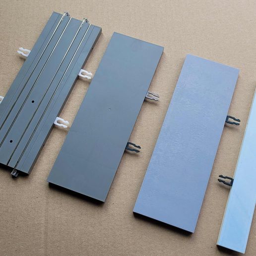 🛤️ DIY-street plates for Kato’s Unitram tracks (n-gauge)・Free STL File ...