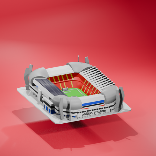 🏟️ PSV Eindhoven stadium philips stadium・ 3D File for 3D printing・Cults