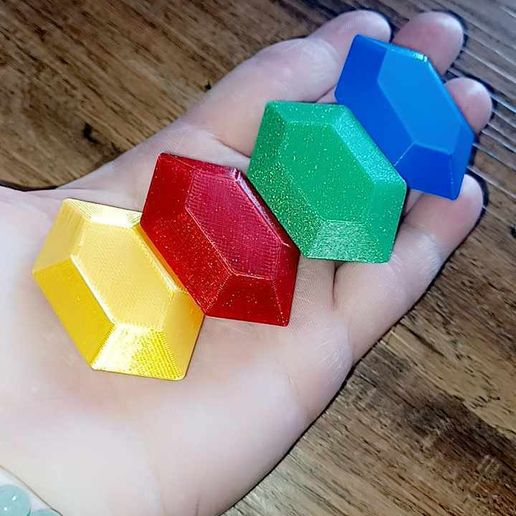 🍰 Zelda Rupee Decor / Cake toppers/ Birthday decor / wall decor / gift ...