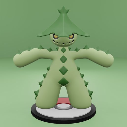 🐉 Pokemon No. 332 Cacturne・ STL File for 3D printing・Cults