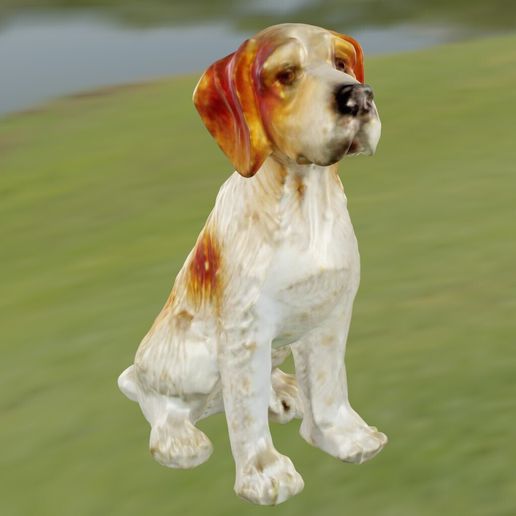 STL file Brittany Spaniel 🐕 ・3D printing model to download・Cults