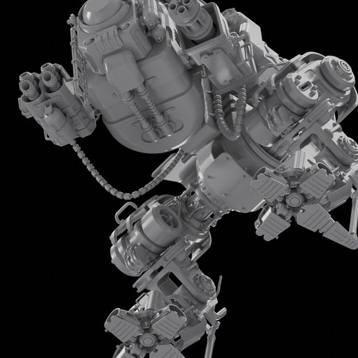 STL file Mech Robot 🤖 (OBJ)・3D printer model to download・Cults