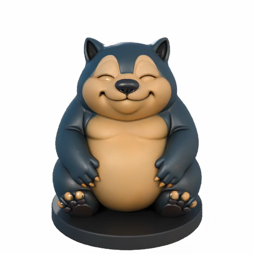 🐻 Happy Bear - 3D Model for Printing・ STL File for 3D printing・Cults