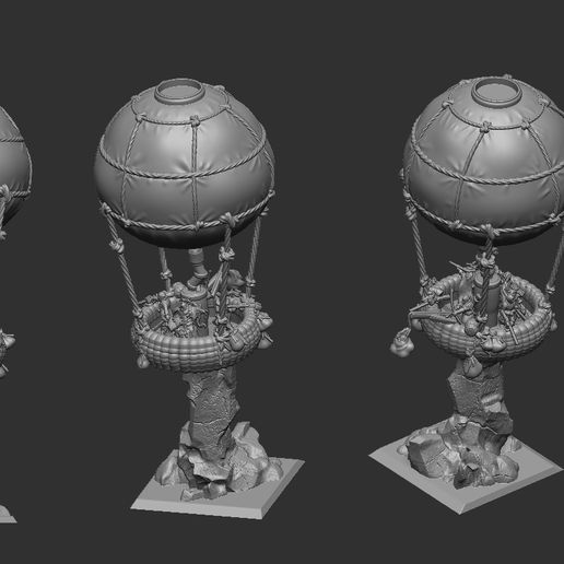 🎈 War Balloon・ STL File for 3D printing・Cults