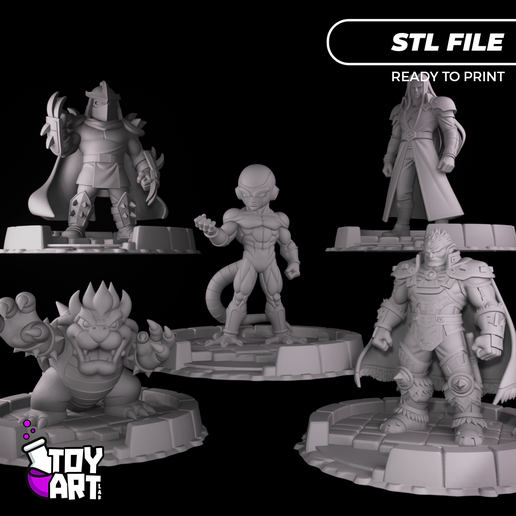 🐢 Villains Vault - Ultimate STL Collection of Iconic Game Villains・ STL ...