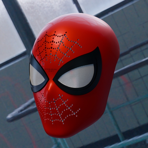 3D file Classic Friendly Spider-Man Faceshell File 📁 ・3D printable ...