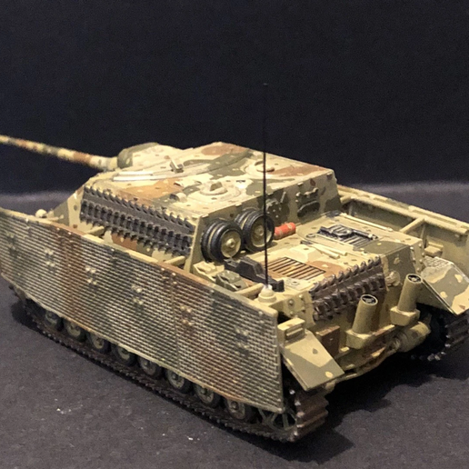 🪖 Jagdpanzer IV/70(A) (uparmored) German AT-gun 1:100・3D Print with the ...