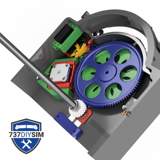 👽 Boeing 737 Motorized Throttle Unit (MTU) -CAD ONLY・ STEP File for 3D ...