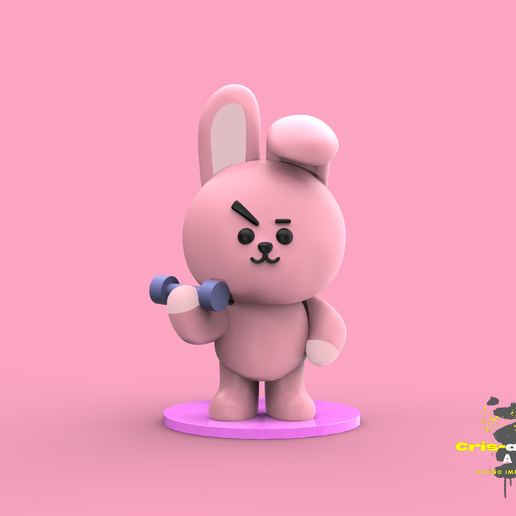 Archivo STL Cooky BTS 👾 ・Plan imprimible en 3D para descargar・Cults
