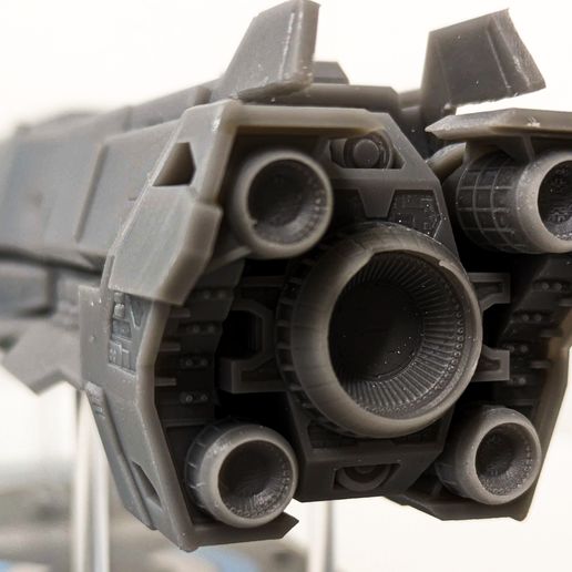 😇 Halo Punic Class Supercarrier (Halo Fleet Battles Redux)・ 3D File for ...