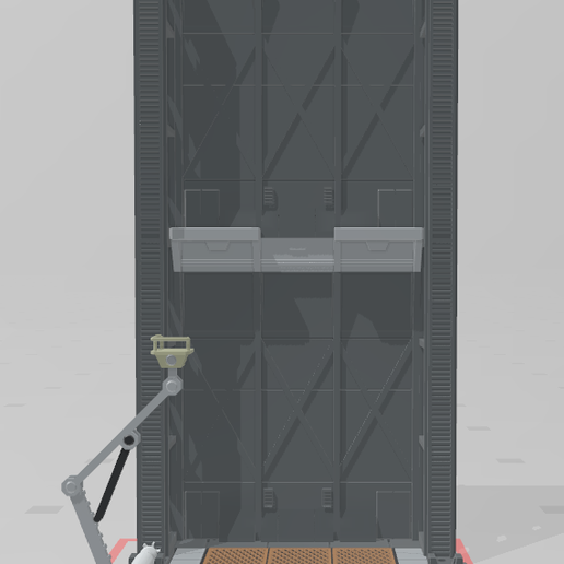 🤖 -MHB02F- Mecha Hangar Bay Base and Wall 02 Fixture 3D print Files ...
