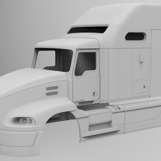 🚕 Mack Pinnacle Vision CX613 1/32 scale cab・ STL File for ・Cults